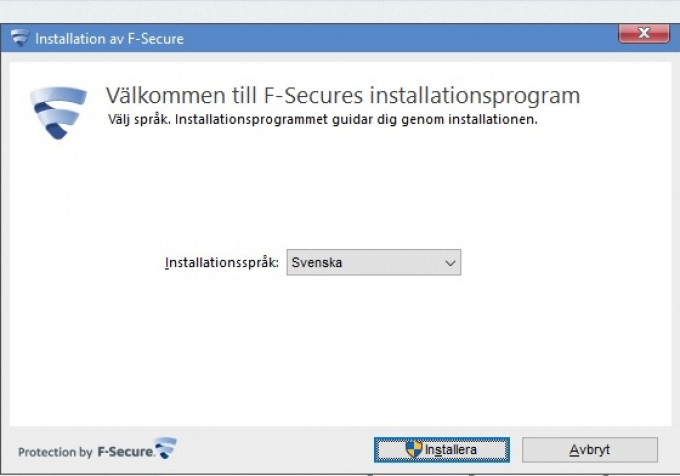 Installation av F-Secure (Guider) - Ownit